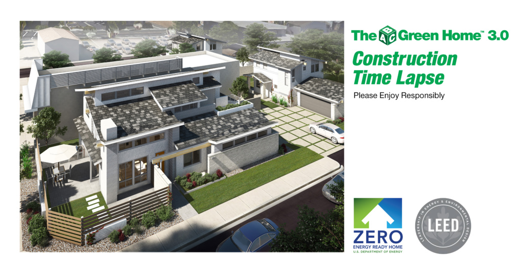 ABC Green Home 3.0 Time Lapse - The ABC Green Home Project